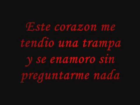 Este Corazon CON LETRA. - YouTube