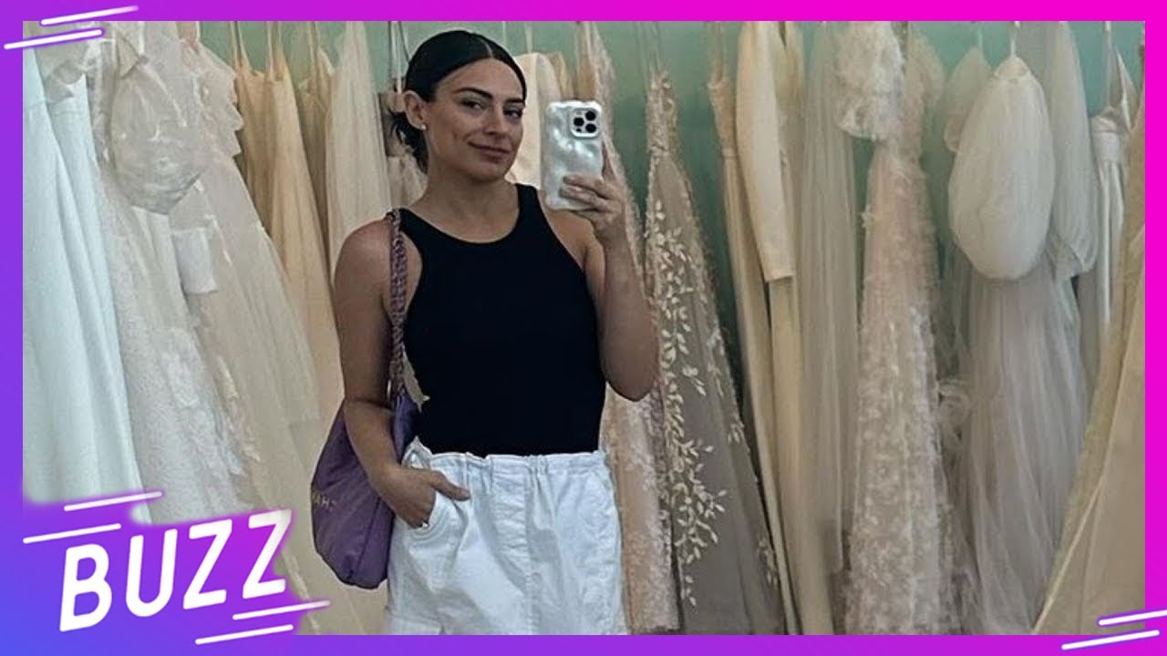 Ana Brenda ya inició la búsqueda de su vestido de novia soñado | Buzz - YouTube