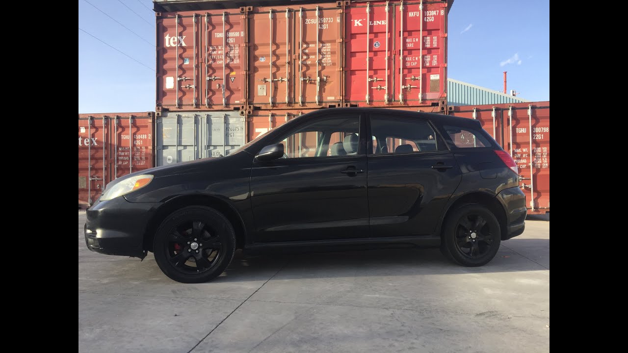 2003 Toyota Matrix XR 4WD walk around review. Does the Matrix have a ...