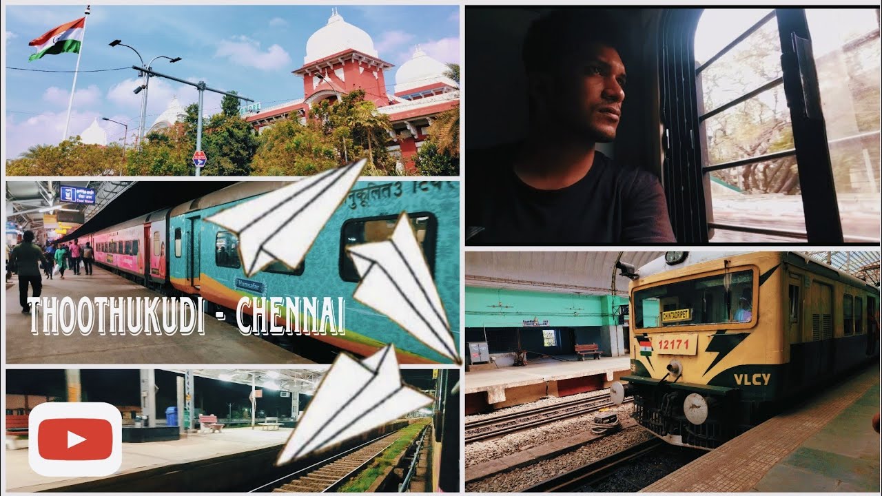 Pearl City / Muthunagar Express Travel vlog🚂 | Thoothukudi to Chennai ...