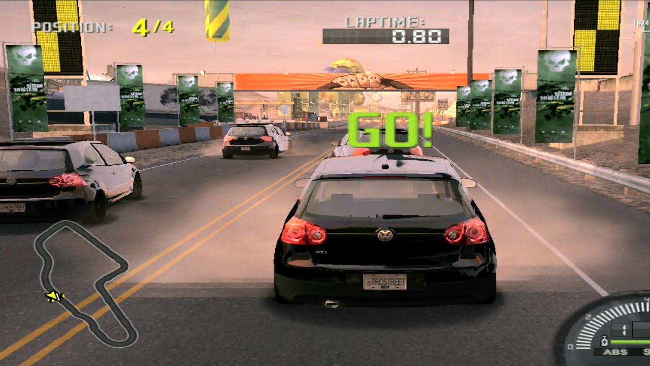 Need For Speed : ProStreet PS2 Gameplay HD (AetherSX2) res (2x) SD855 ...