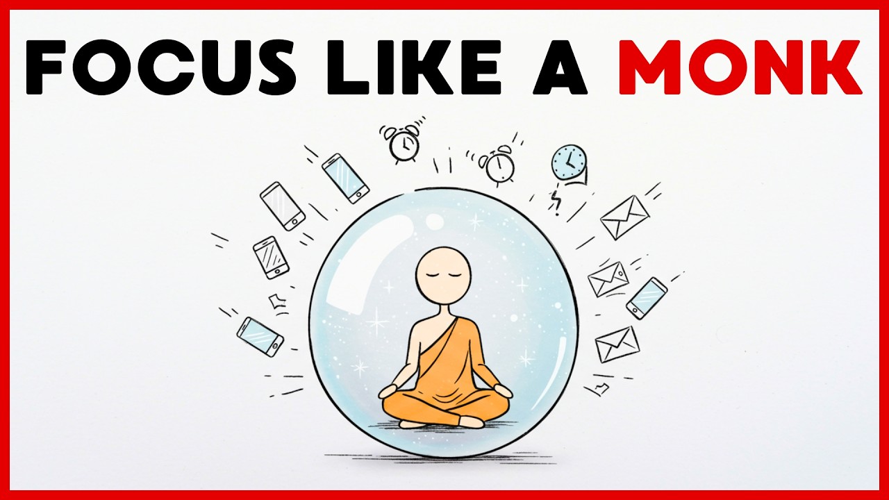 Can't Focus? Train Your Brain Like a Monk (No Discipline Needed) - YouTube