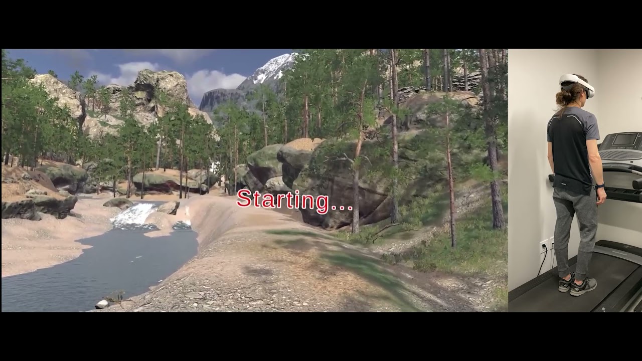 Octonic VR Treadmill Motion Engine Test: Variable speed walking in the ...