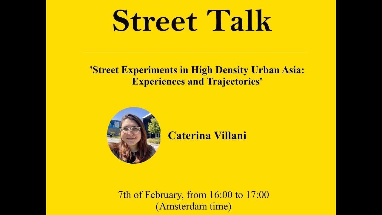 Claiming the Streets // Street Talk // Caterina Villani - YouTube