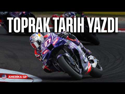 Toprak Razgatlıoğlu BİR İLKE İMZA ATTI: MotoGP 2026 Amerika GP - MotoGP Defteri