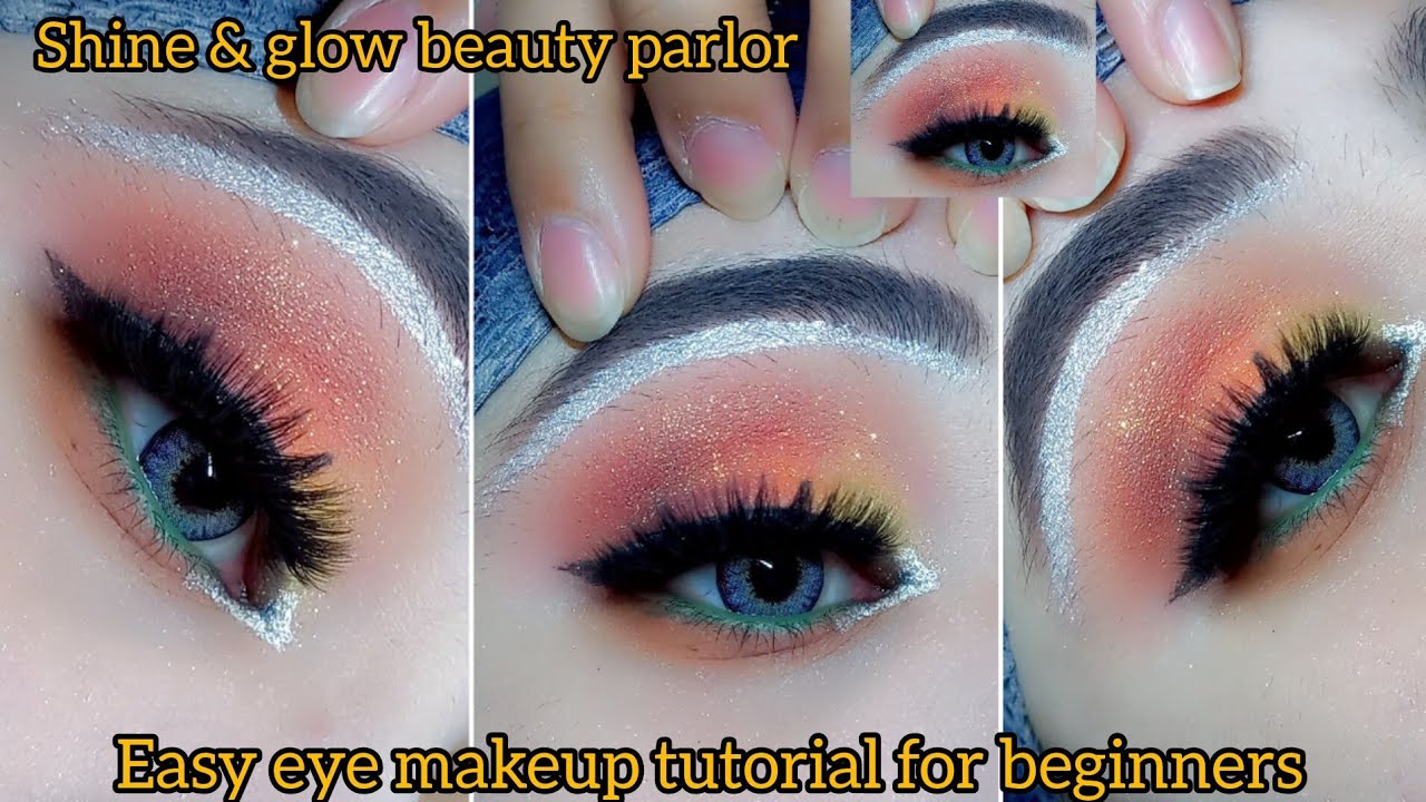 Easy eye makeup tutorial for beginners | bridal eyes makeup tutorial ...