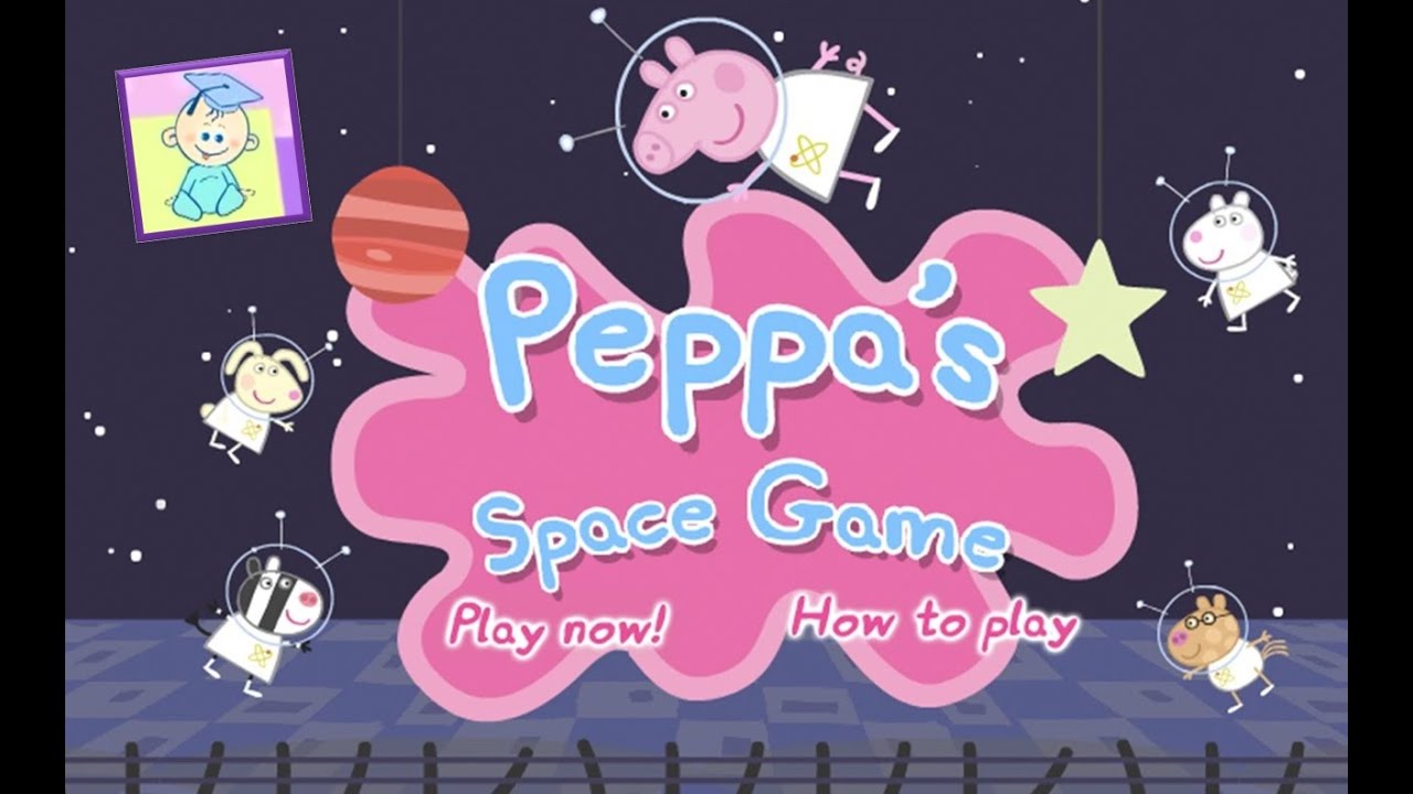 Peppa's Space Game - Peppa Pig in Space - Games for Kids From Baby ...