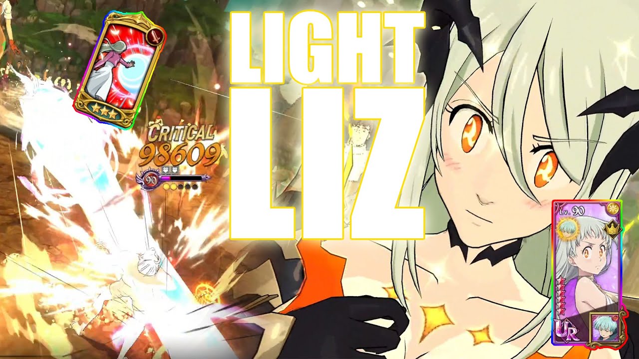 THE LESS TOXIC ELIZABETH IS HERE! Light Liz PvP Showcase | 7DS: Grand ...