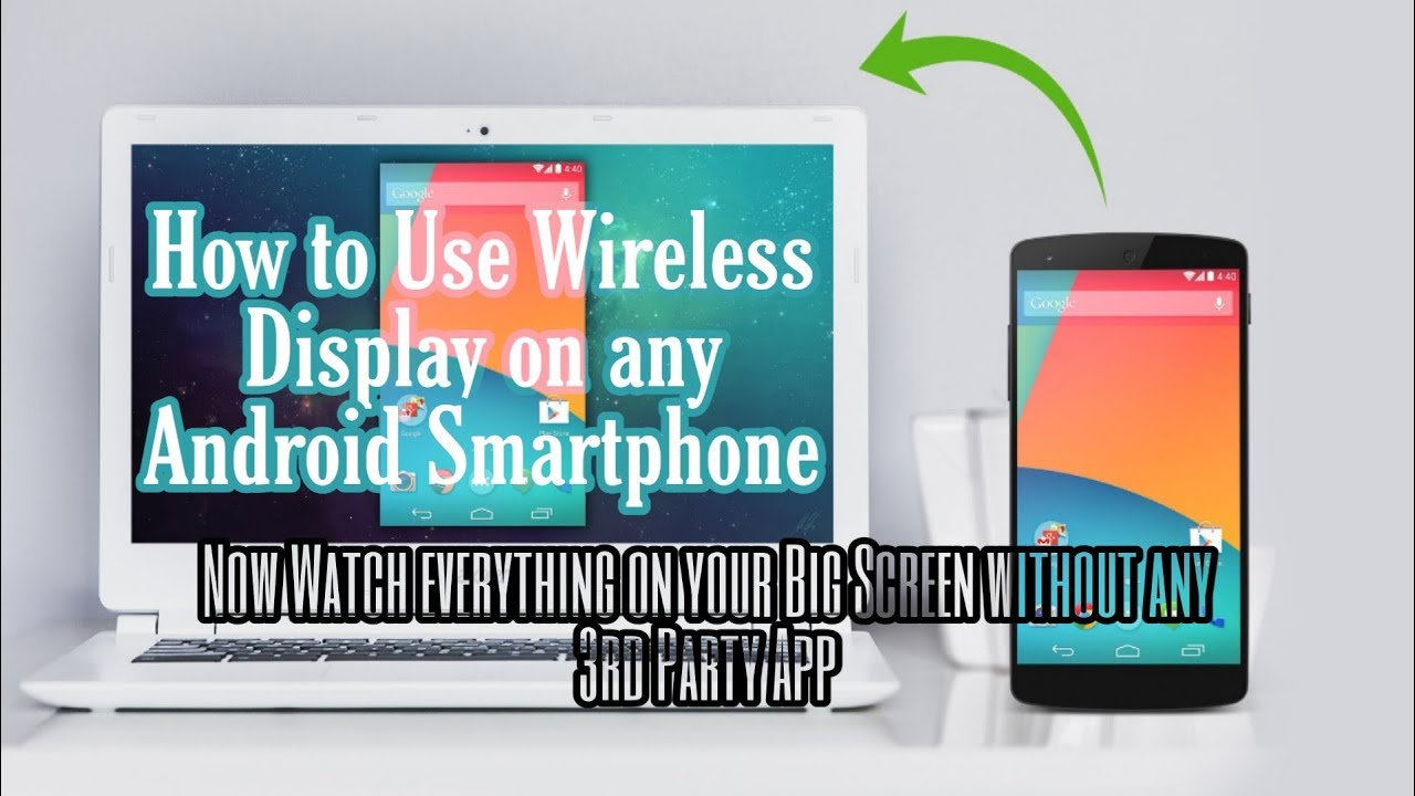 How to Cast Wireless Display Android to Windows 10 without any 3rd ...