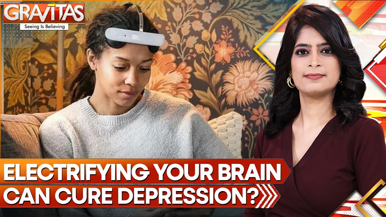 Can Brain Stimulation at Home Help Treat Depression? | GRAVITAS - YouTube