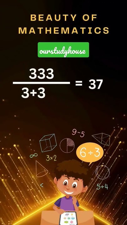 "Discover the Beauty of Mathematics: A Visual Exploration of Numbers and Shapes" #mathematics # ...