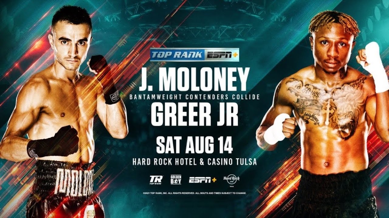 Jason Moloney vs Joshua Greer Jr., por oportunidad titular CMB - YouTube