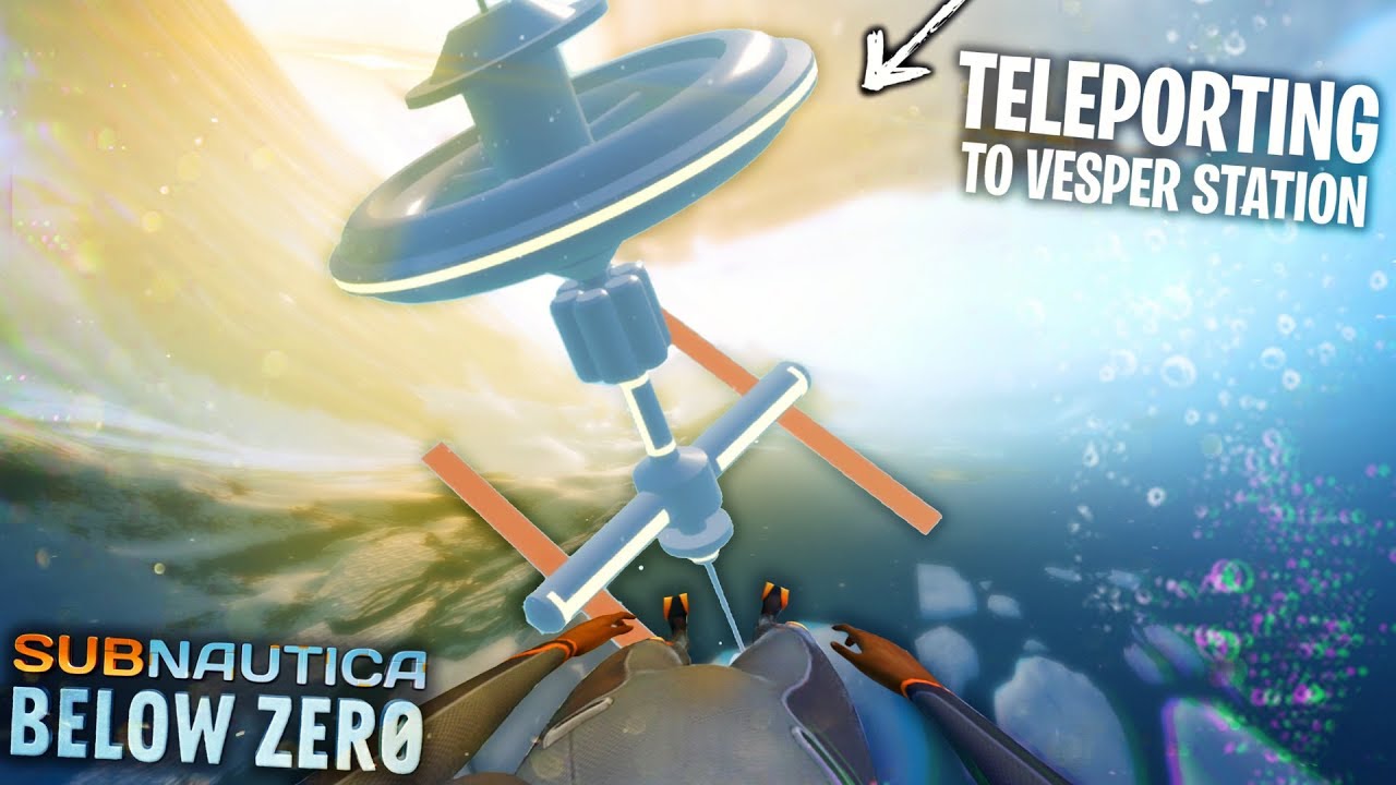 HACKING TO VESPER STATION! (It's Freakin' Huge!) | Subnautica: Below ...