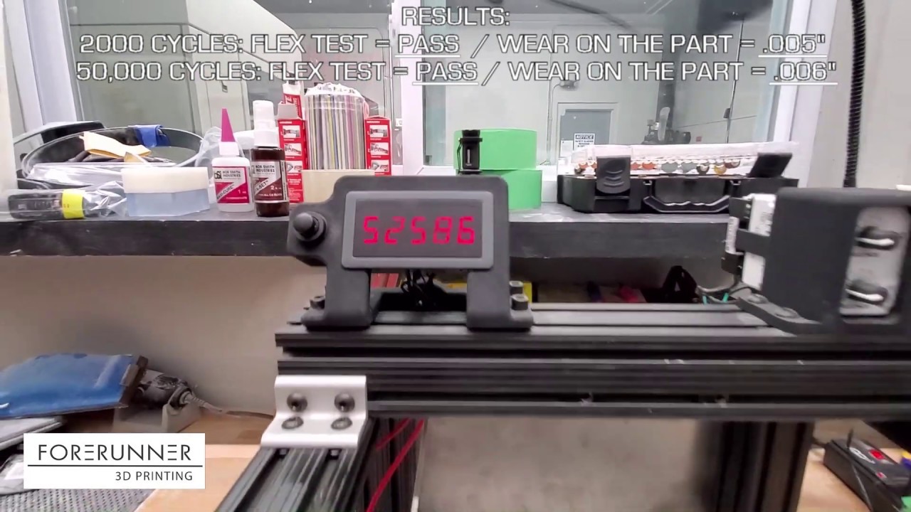 HP MJF TPU RUBBER - FLEX + WEAR TEST - YouTube