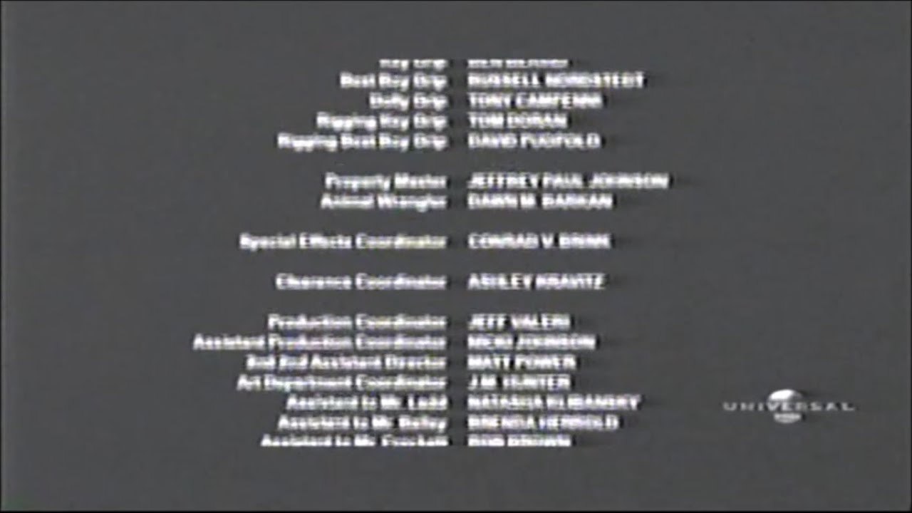 Gone Baby Gone (2007) End Credits (Universal HD 2013) - YouTube