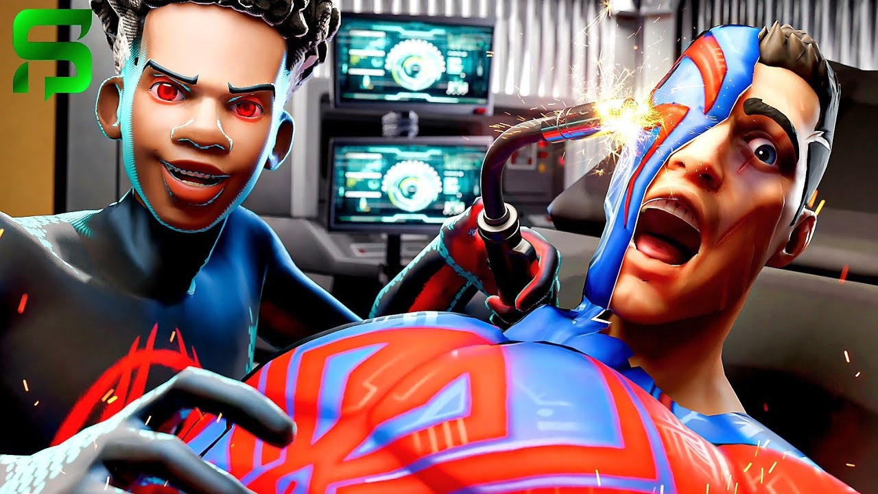 Miles Morales UNMASKS Spider-Man 2099.. A Sad Life Story - YouTube