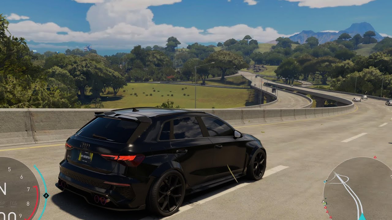 Audi rs3 sportsback -the crew motorfest (4K) - YouTube
