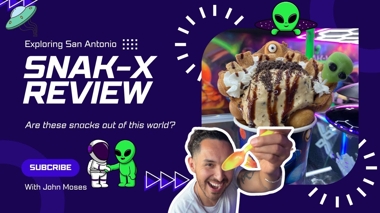 Snak-X Review Exploring San Antonio - YouTube