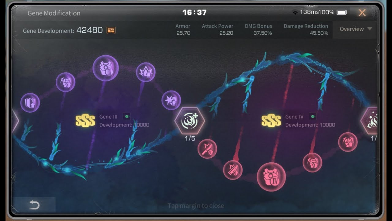 Lifeafter - Transformation Revenant - Leveling up Gene Enhancement ...