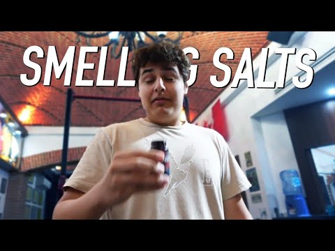 Trying Smelling Salts For The First Time! - YouTube