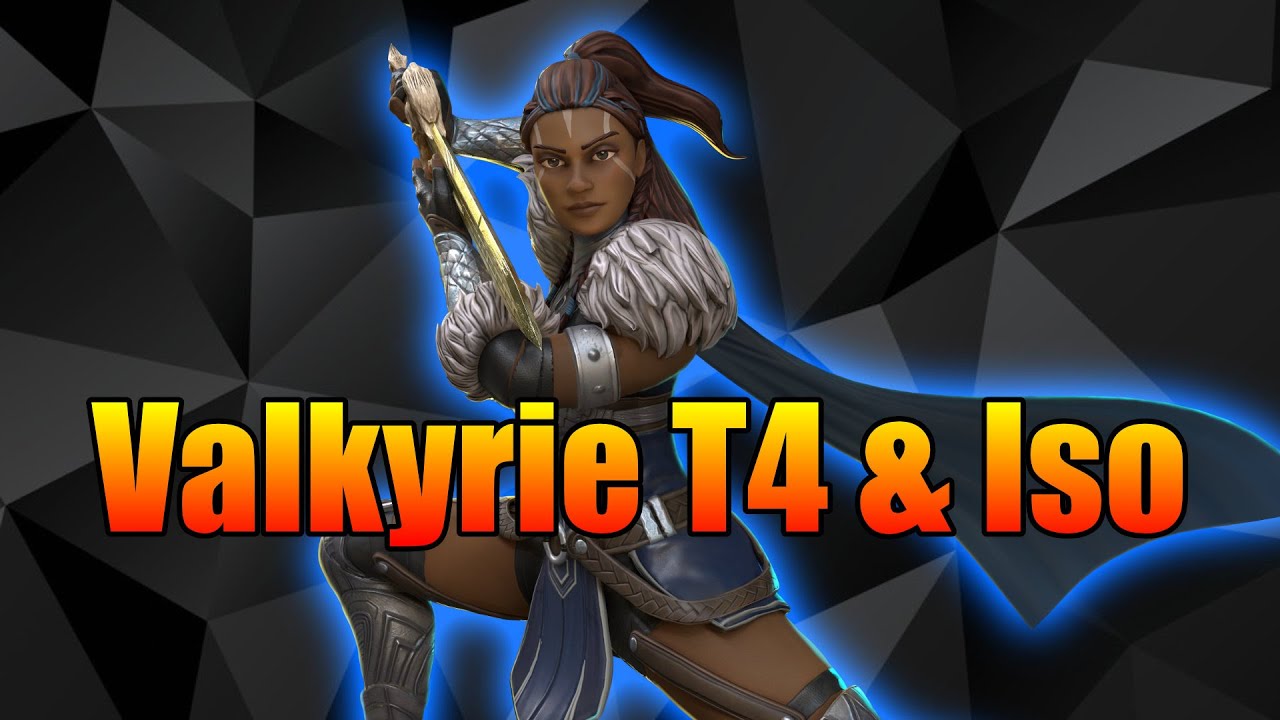 Best Iso & T4's for Valkyrie! - MSF - MARVEL Strike Force - YouTube