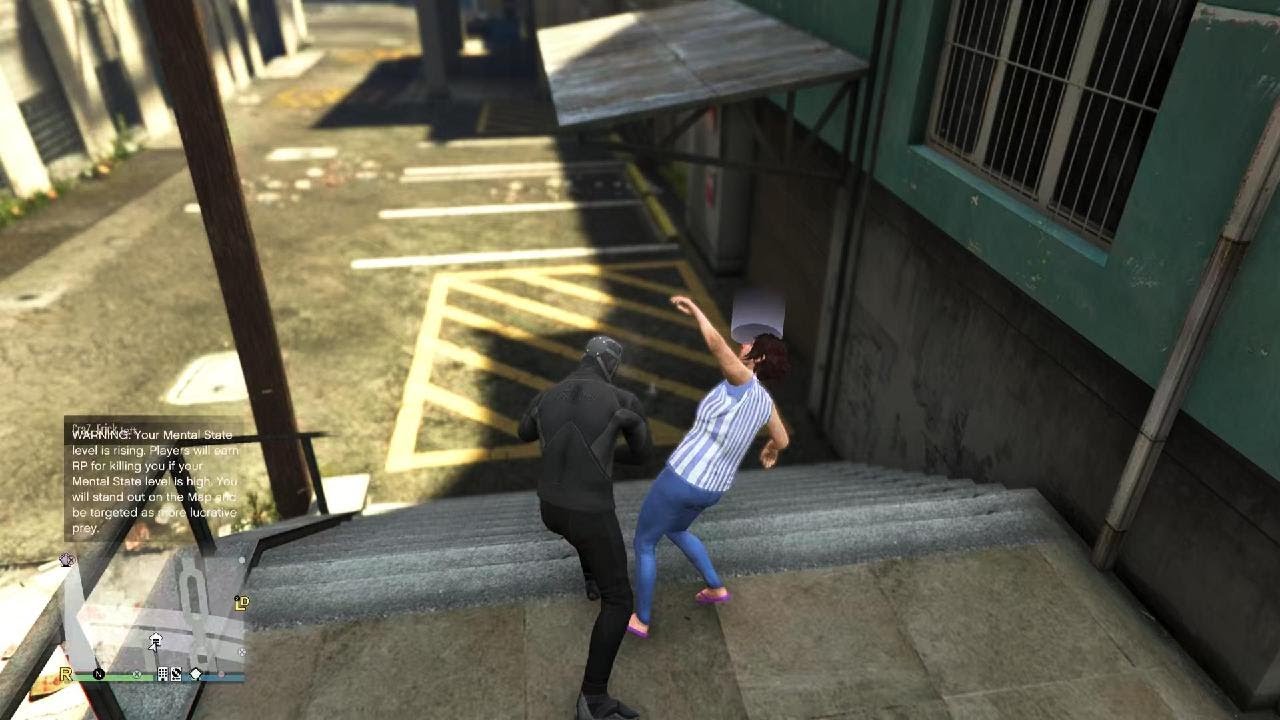 Grand Theft Auto V 1st thing DEE BADCO does out of bad sport lobby 🫢😝💥💀 ...