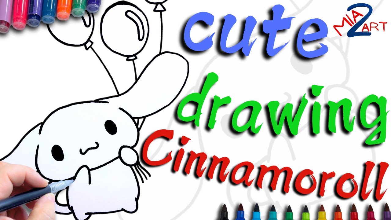 HOW TO DRAW CINNAMOROLL EASY 💗😊 | Easy Step-by-Step Guide! 🐶 - YouTube