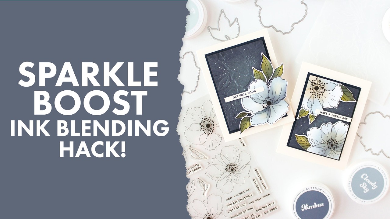 Get Ready for a Sparkle BOOST with This Ink Blending Hack! - YouTube