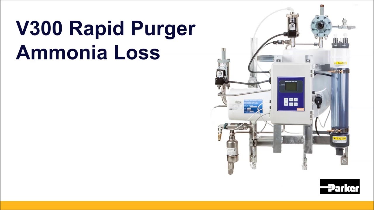 V300 Rapid Purger Ammonia Loss - YouTube