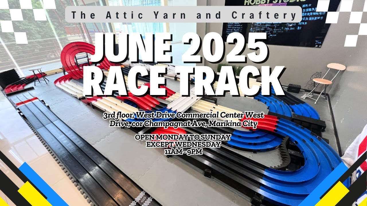 Tamiya Mini 4WD - The Attic Yarn & Hobby Studio June 2025 Race Track ...
