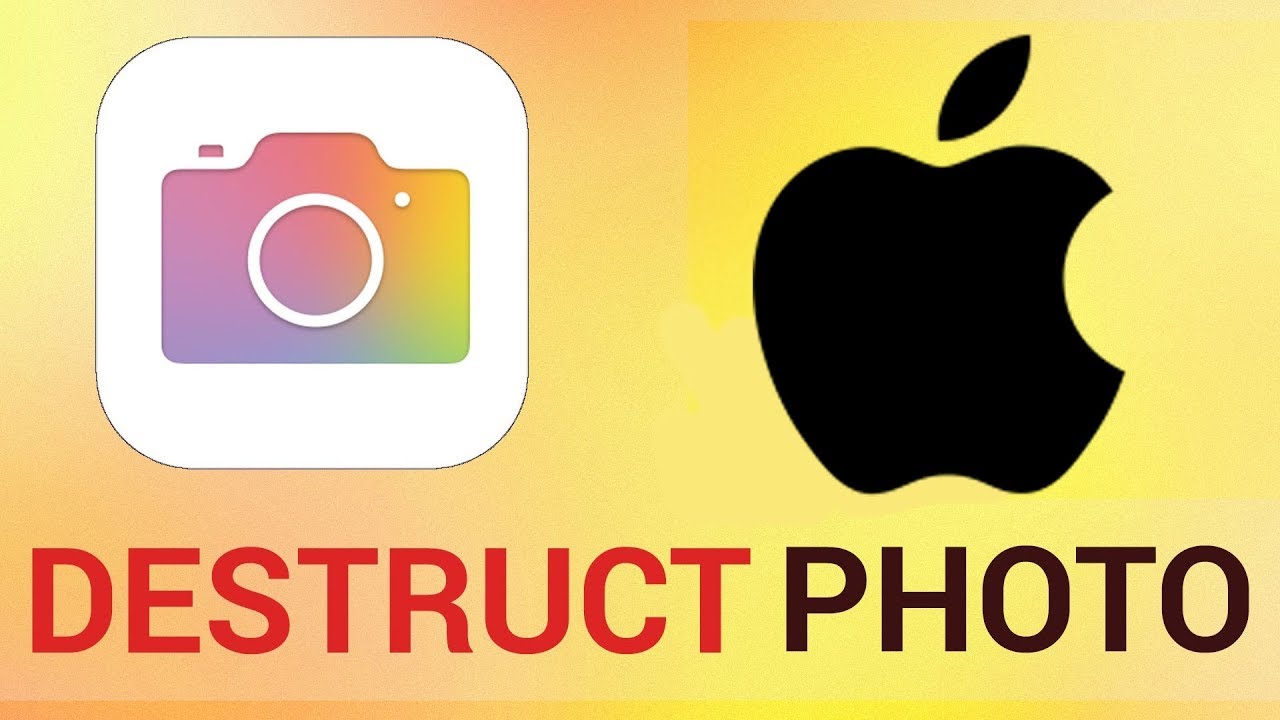 How to use self-destructing photo option on iPhone and iPad - YouTube
