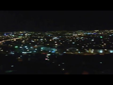 Akyokuş'tan gece Konya manzarası