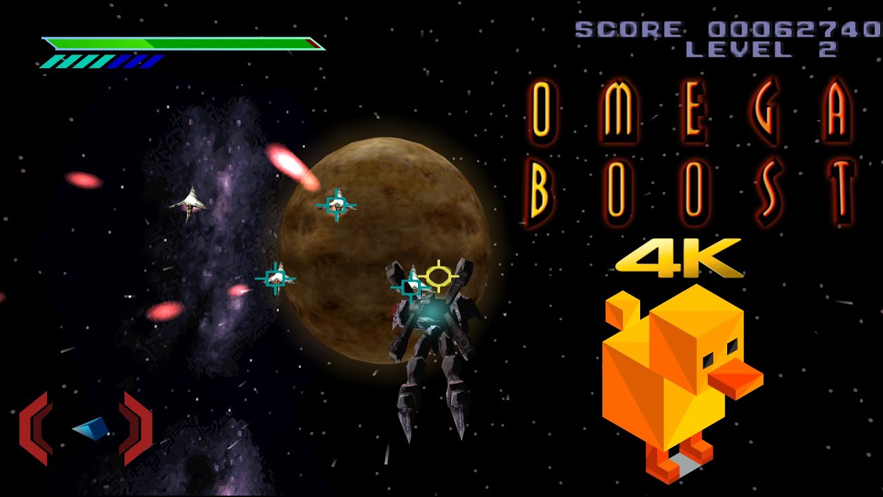 DuckStation 0.1-3377 | Omega Boost 4K UHD | PS1 Emulator Gameplay - YouTube