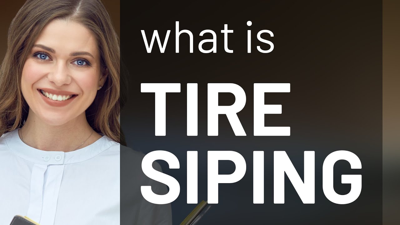 Understanding Tire Siping: Enhance Your Vehicle's Grip - YouTube