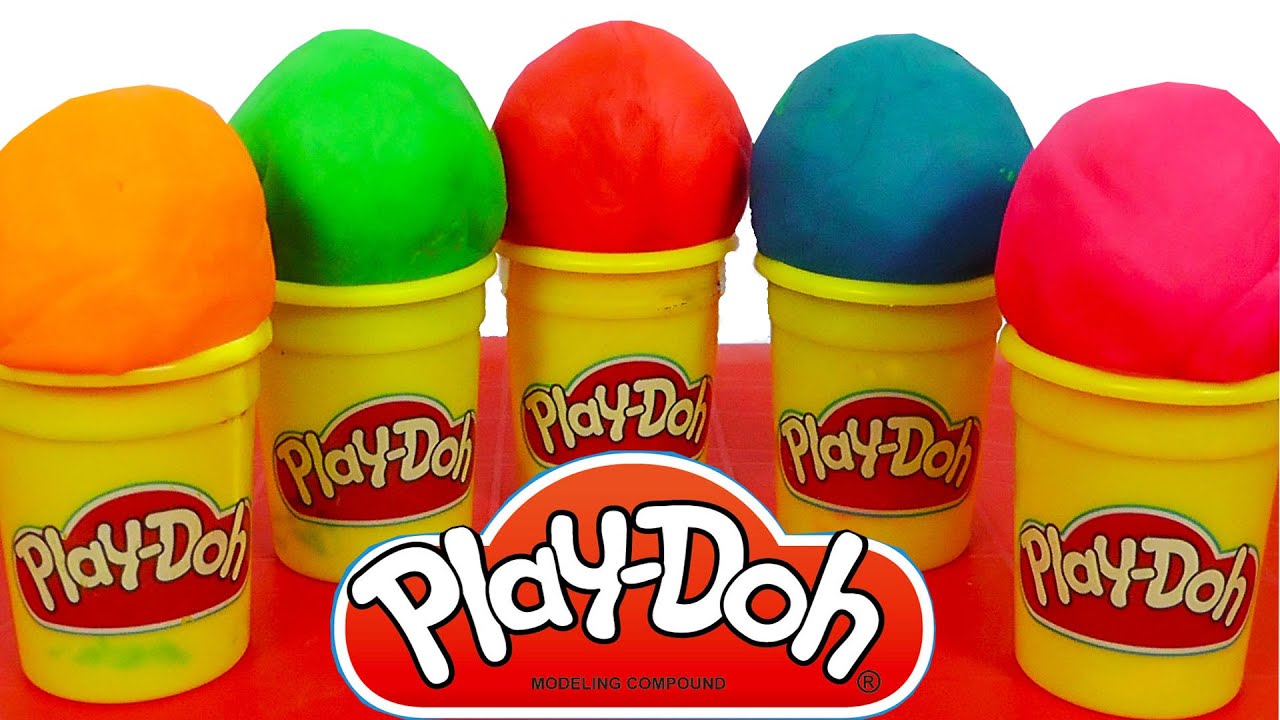 Play Doh Eggs Ice Cream Peppa Pig Masha i Medved Hello Kitty - YouTube