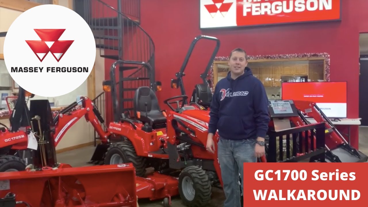 Massey Ferguson GC1700 Series at CNY Farm Supply - YouTube