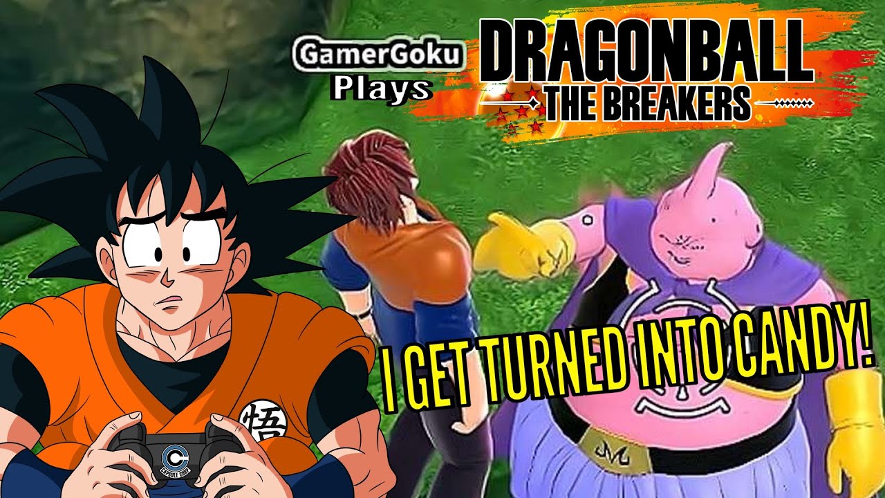 Goku Plays Dragon Ball The Breakers | I GET TURNED INTO CANDY! - YouTube
