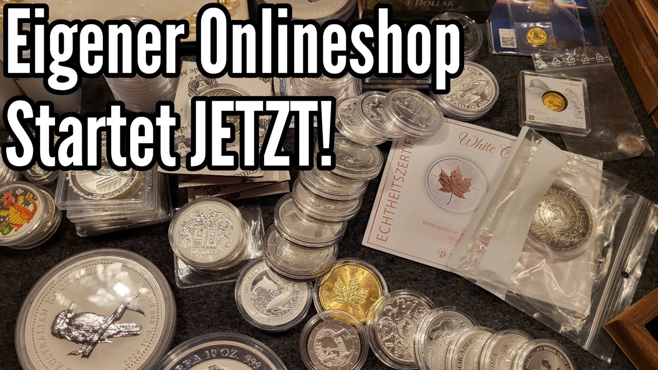 Unser Edelmetall Onlineshop ist eröffnet! - YouTube