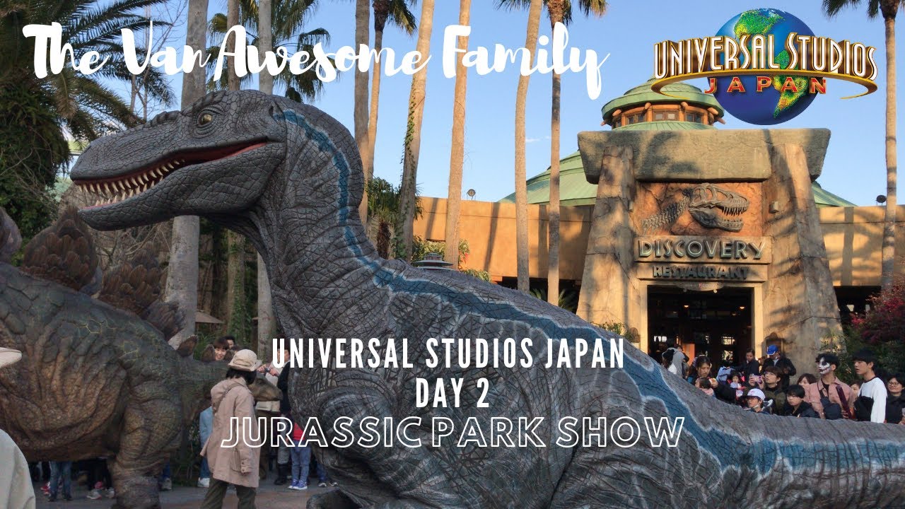 Universal Studios Japan Day 2: Jurassic Park Show! - YouTube