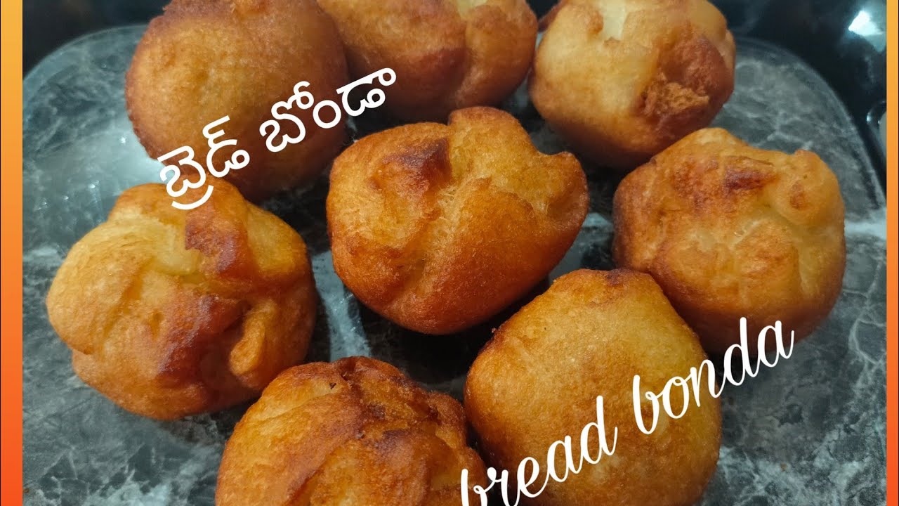 bread bonda recipe in telugu | snack recipes with bread - YouTube