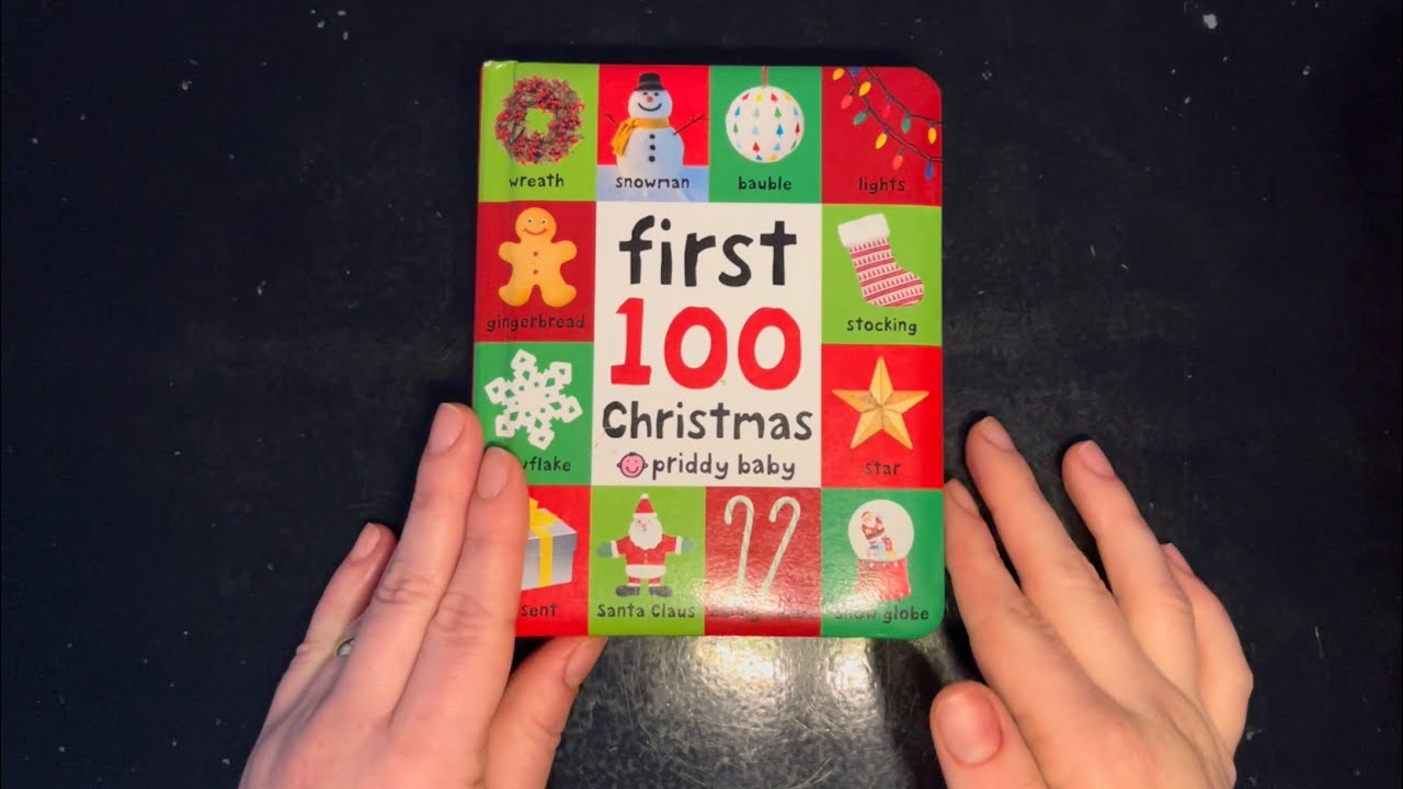 Priddy First 100 Christmas Words | Board Book - YouTube