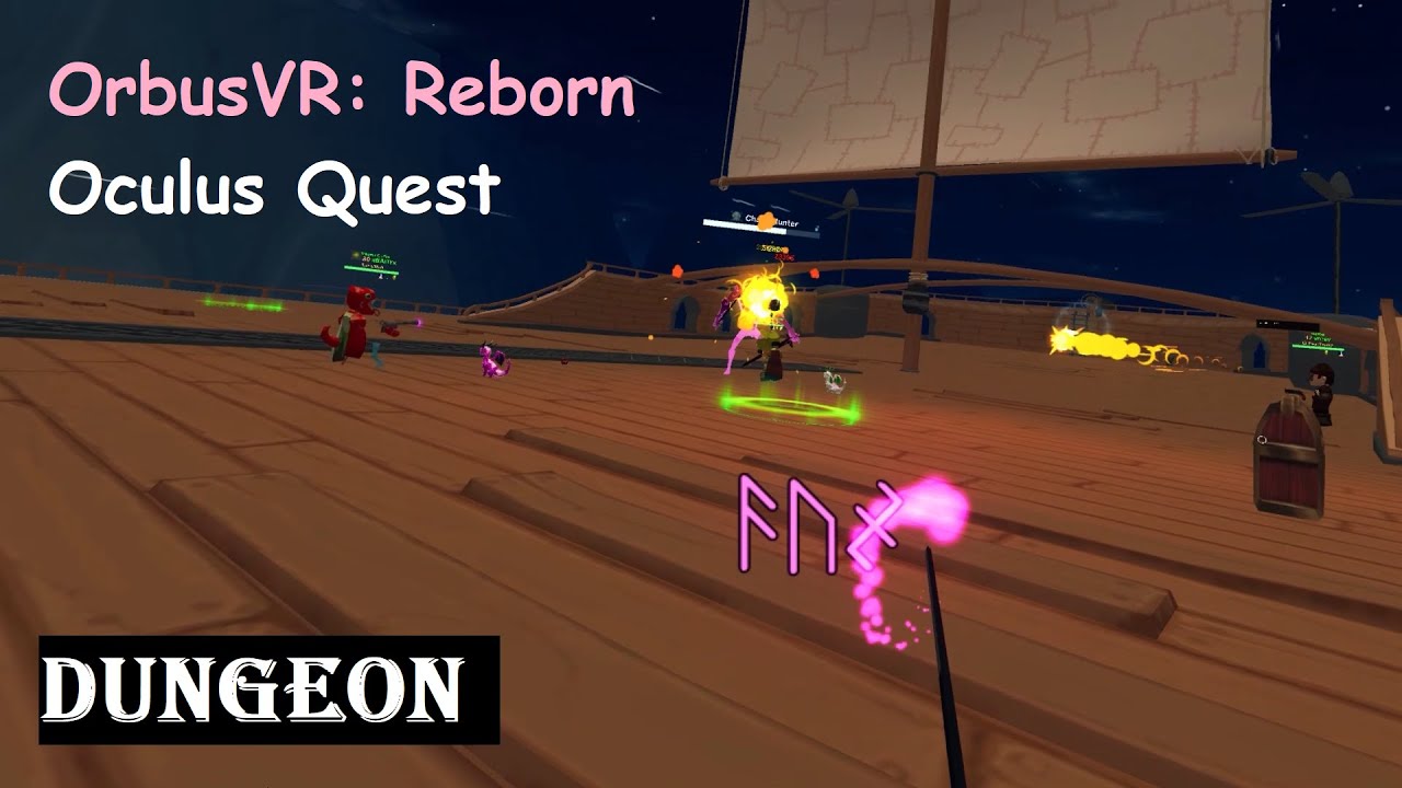 OrbusVR:Reborn - Airship Dungeon Gameplay | 飞船地牢游戏演练 - YouTube