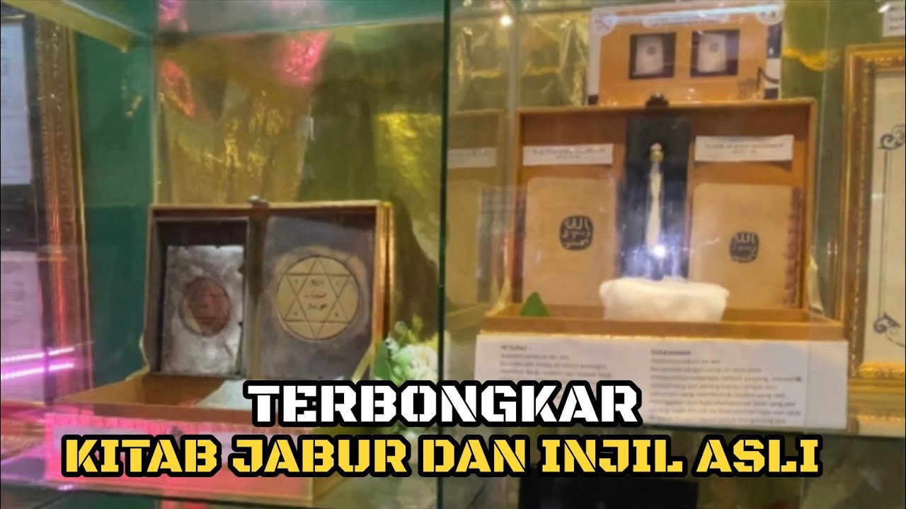 Heboh‼️Ditemukan Kitab Asli Injil Dan Jabur Di Museum Prabu Siliwangi ...