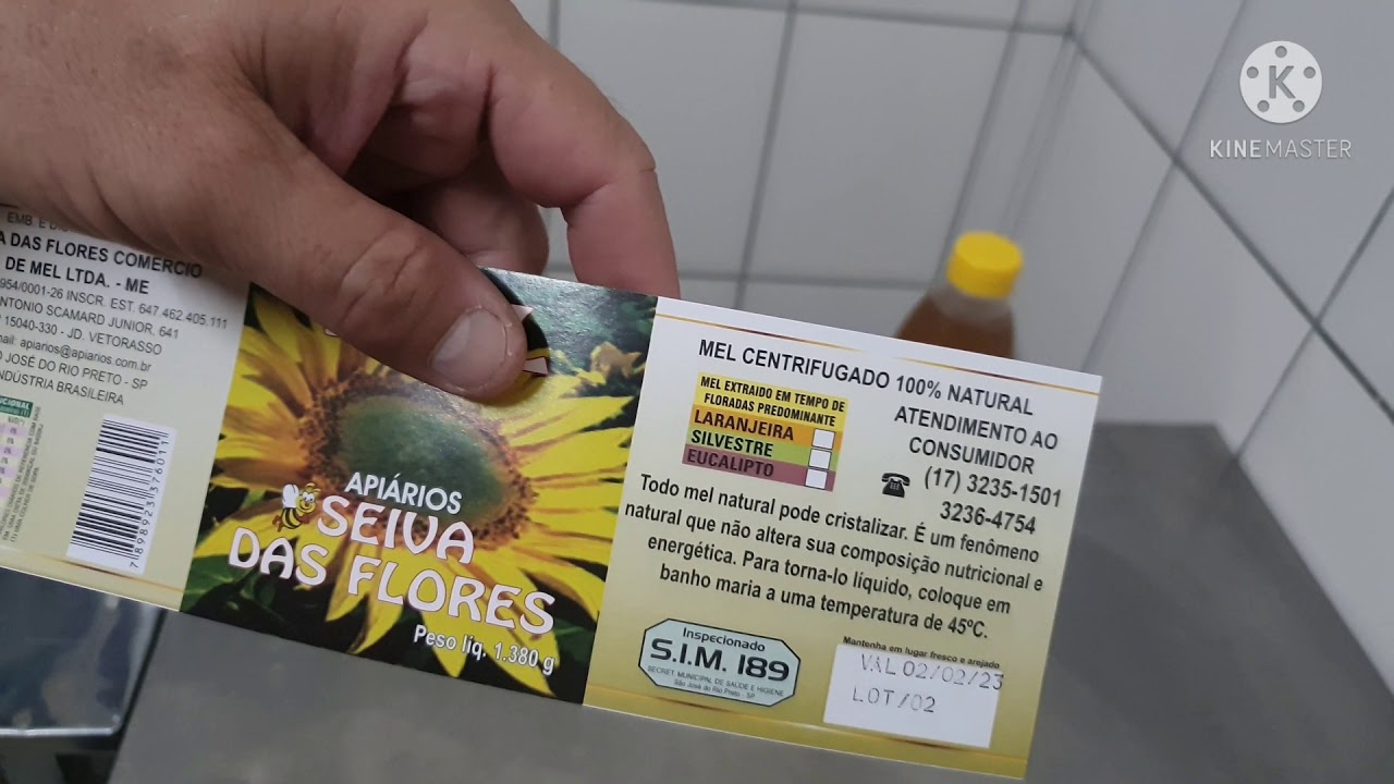 Como deve ser feito rótulo de mel legalizado para venda no comércio ...