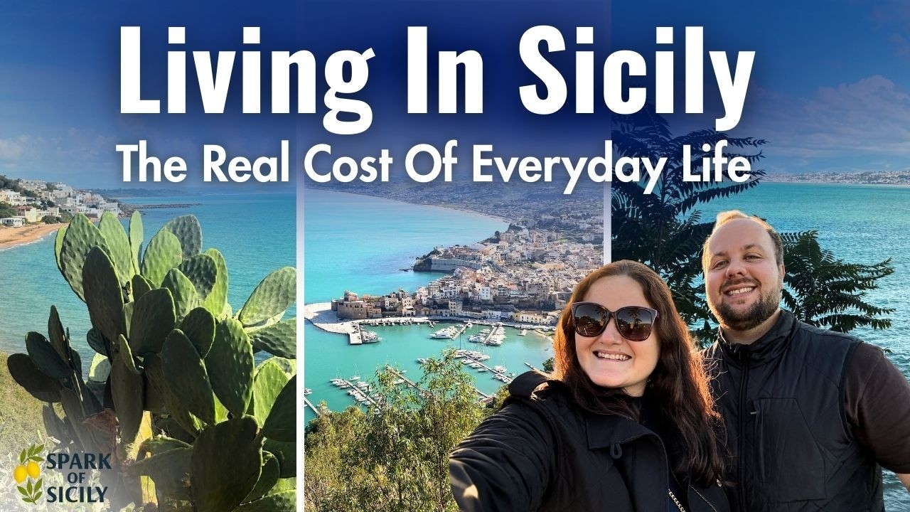 Living in Sicily. Real Cost of Everyday Life - YouTube
