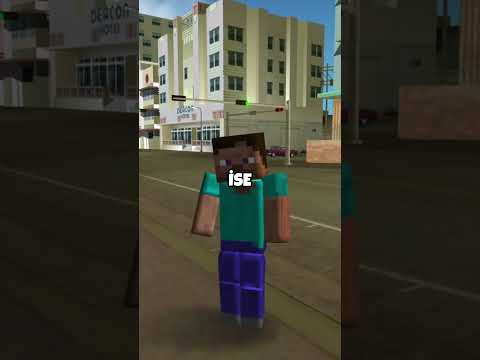 GTA Oyunlarında Minecraft Karakterleri Nasıl Görünüyor?