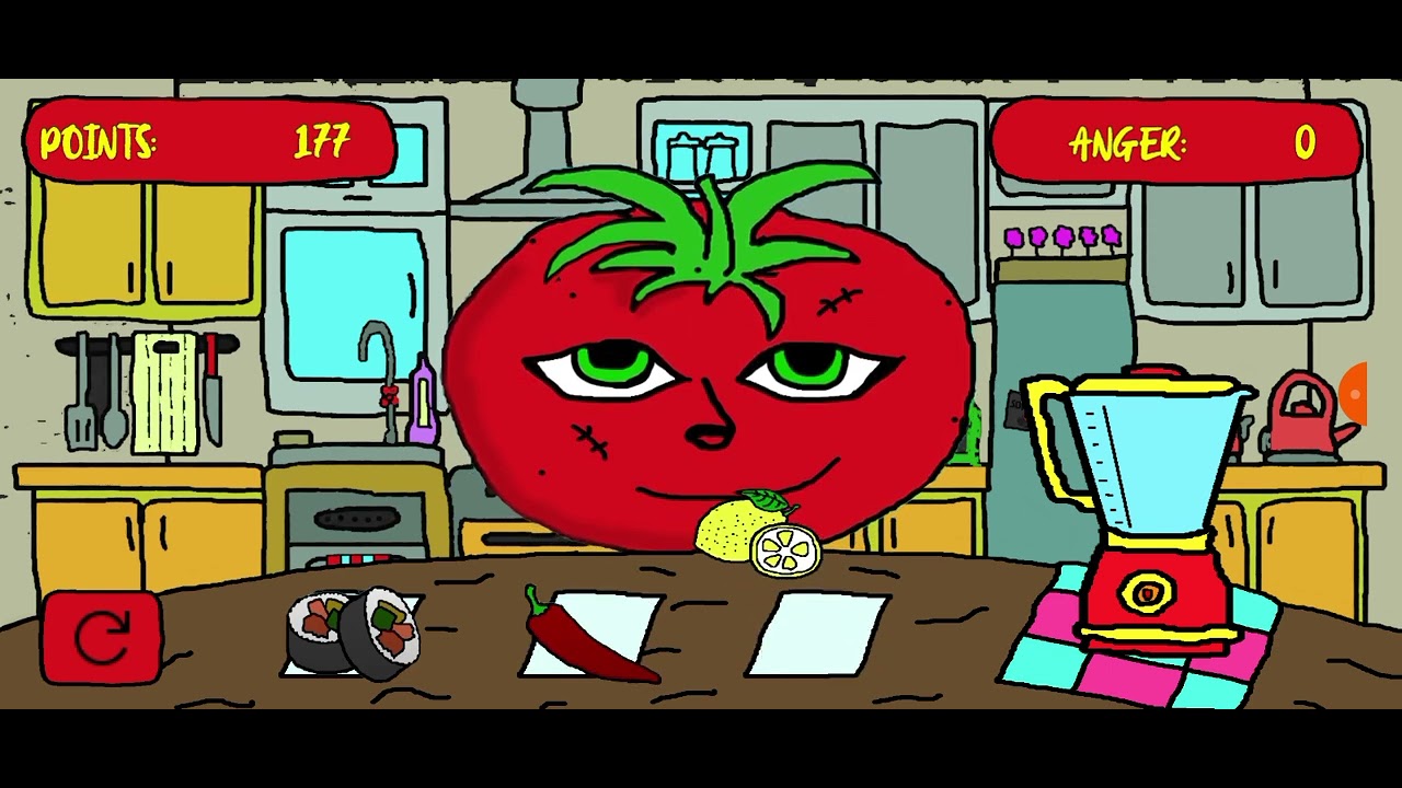 playing Mr. Hungry Tomato 🍅 - YouTube