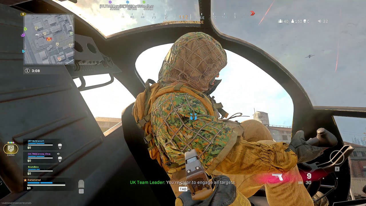 COD MW: Warzone - Hilarious Helicopter Pilot Kill Part 1 - YouTube