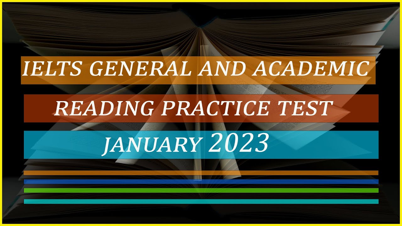 IELTS General And Academic Reading Practice Test 01. - YouTube
