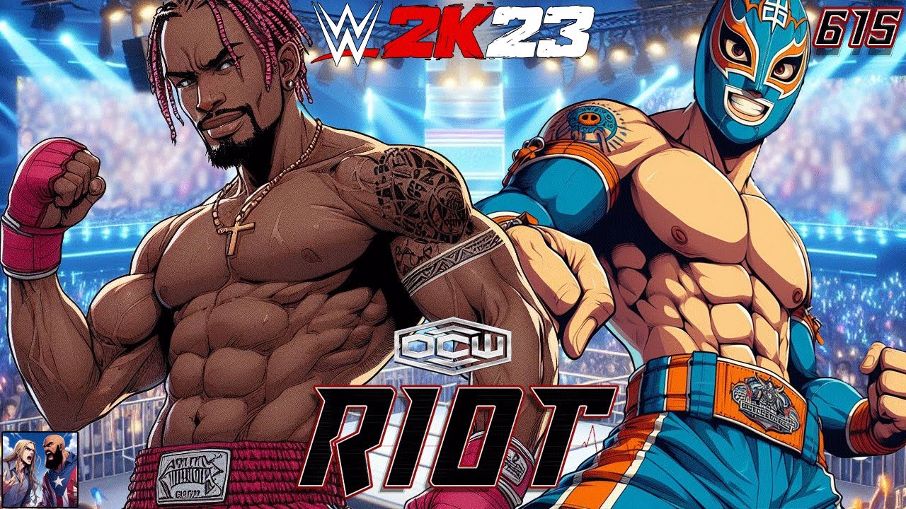 [WWE 2K LEAGUE] " MAIN EVENT" Tony Everrett vs. El Parca - OCW Riot 615 ...